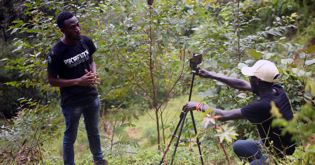 Q&A with Aiita Joshua Apamaku, Wildlife Biologist and National Geographic Young Explorer from ...